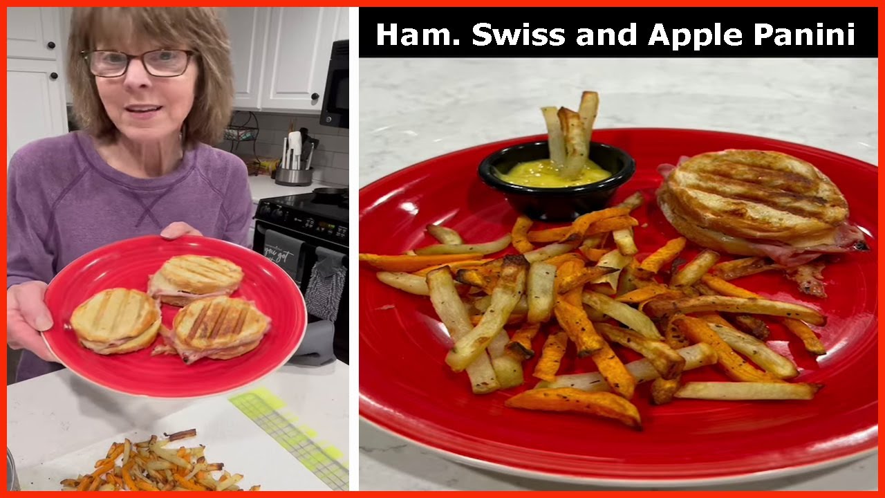 Ham Swiss and Apple Panini | Ham & Swiss Apple Panini with Kim Sasser ...