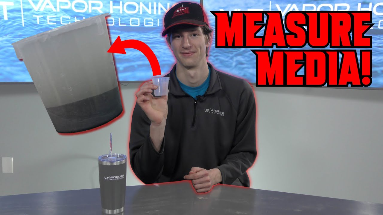 What is a Media Density Cup and what's it for? - Vapor Honing ...