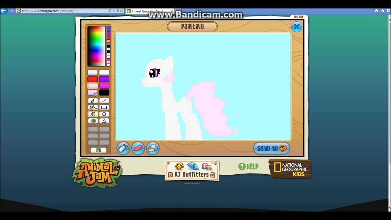 Animal Jam - Drawing MLP - YouTube