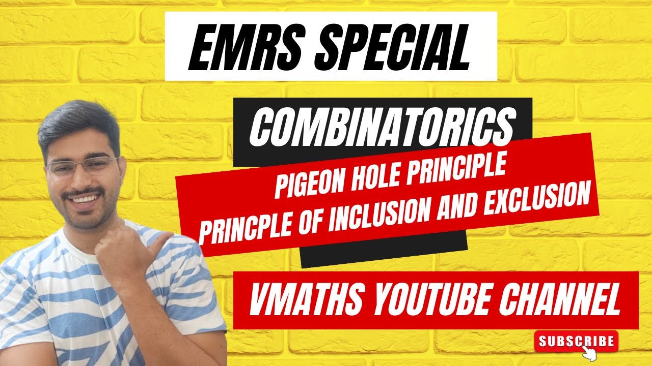 EMRS SPECIAL || COMBINATORICS Part-1 || EMRS TGT MATHS 2023 || IMP FOR ...