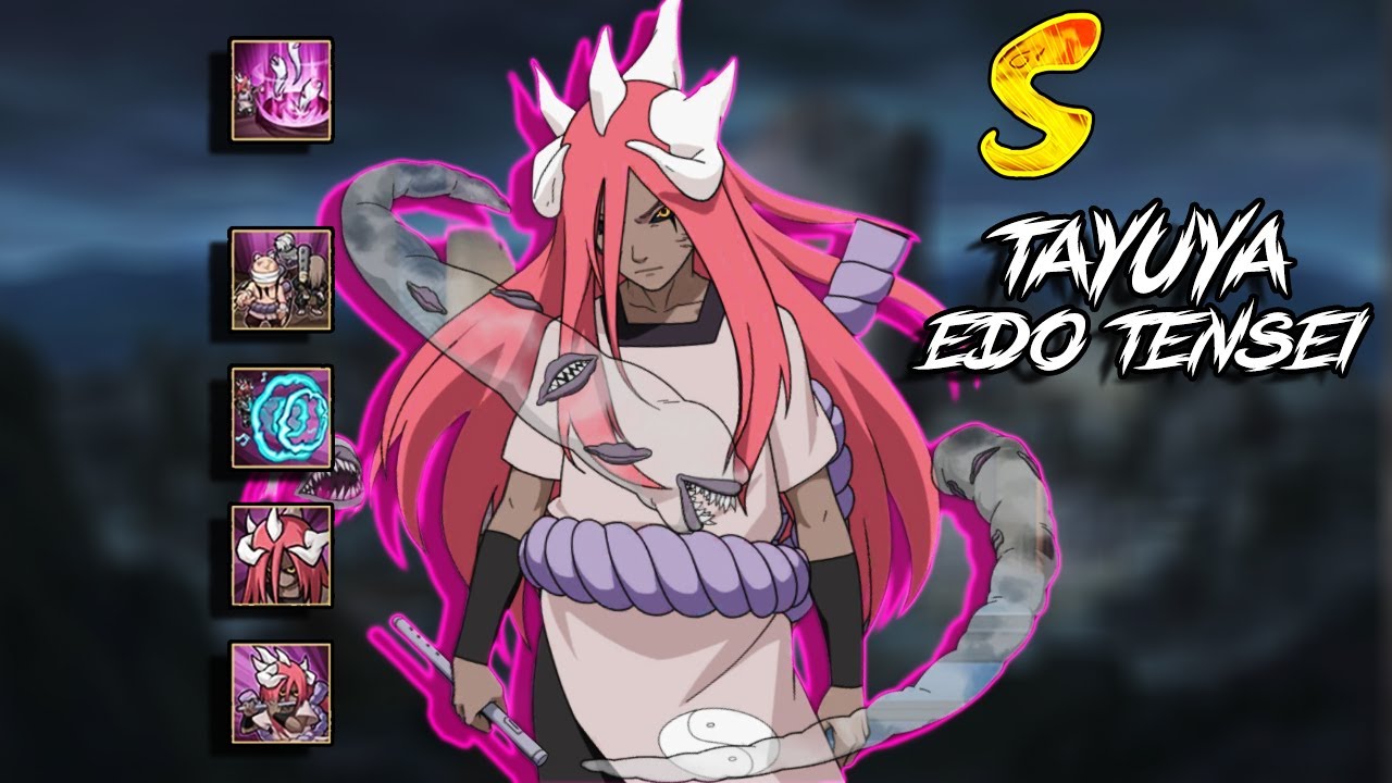 Naruto Online Mobile - Tayuya Edo Tensei Gameplay - YouTube