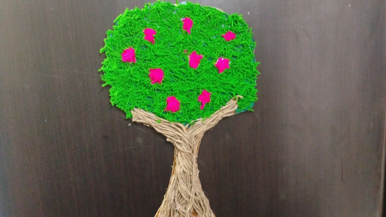 "A Cute And Beautiful Tree Wall Decor For Home Decorations!!!" Step-by ...