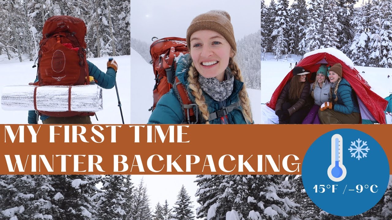 WINTER BACKPACKING VLOG // WINTER CAMPING TRIP - YouTube