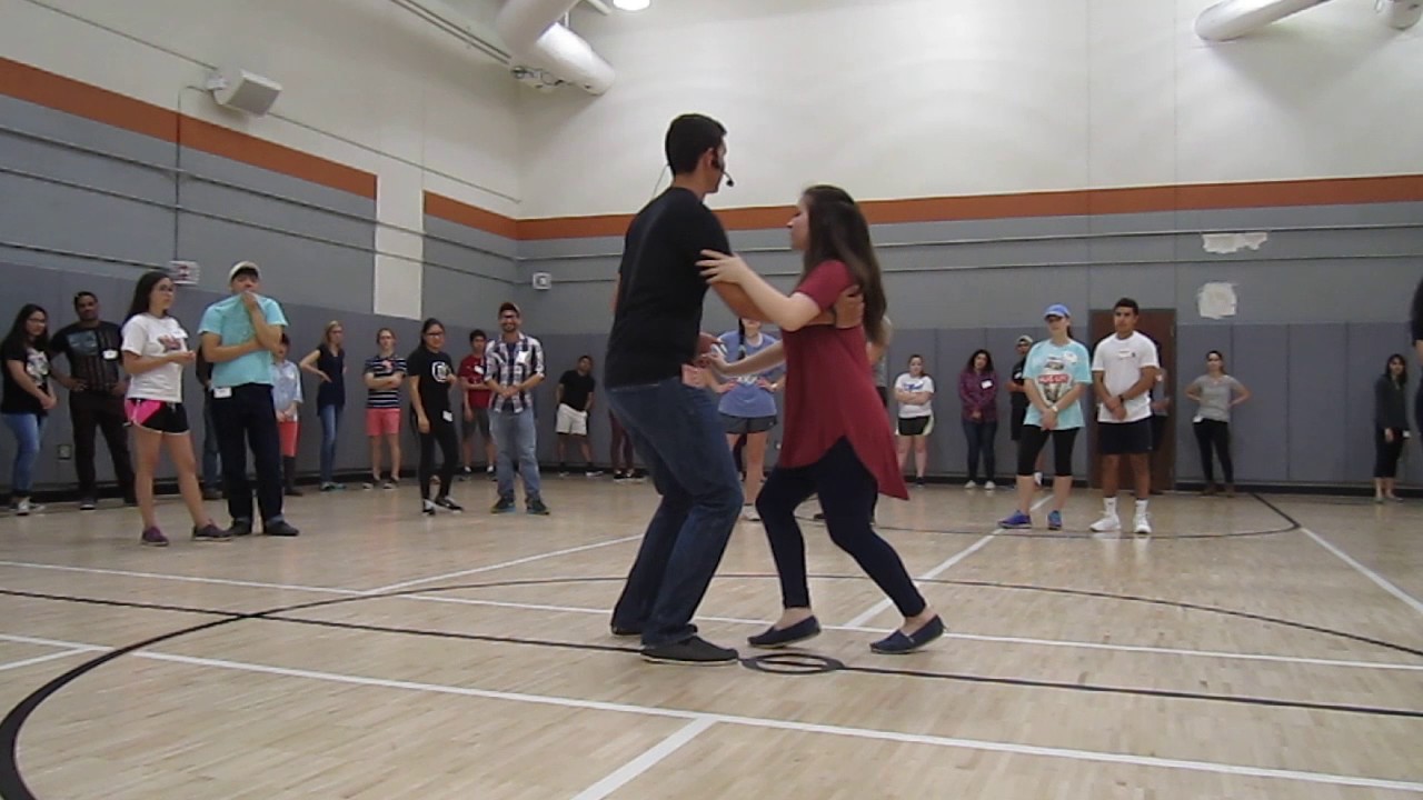 East Coast Swing - Feb 1 - Beginning Social Dance Spring 2017 - YouTube