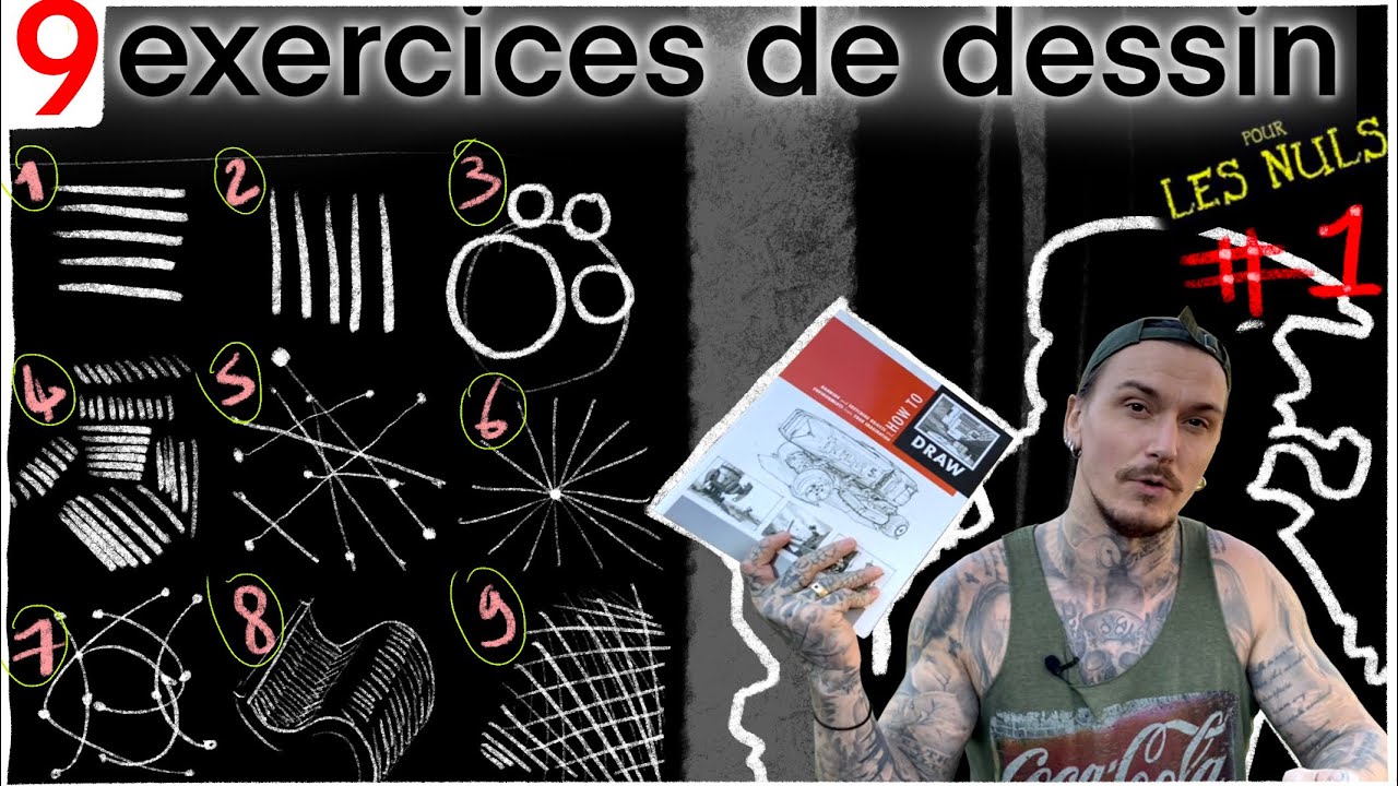PROGRESSER en DESSIN. 9 EXERCICES - YouTube