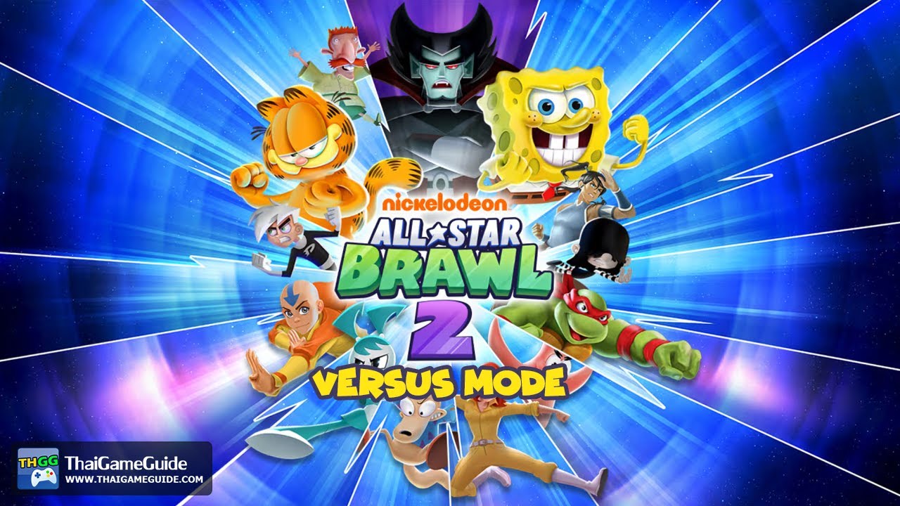 Nickelodeon All-Star Brawl 2 : Multiplayer Local Shared Screen PvP ...