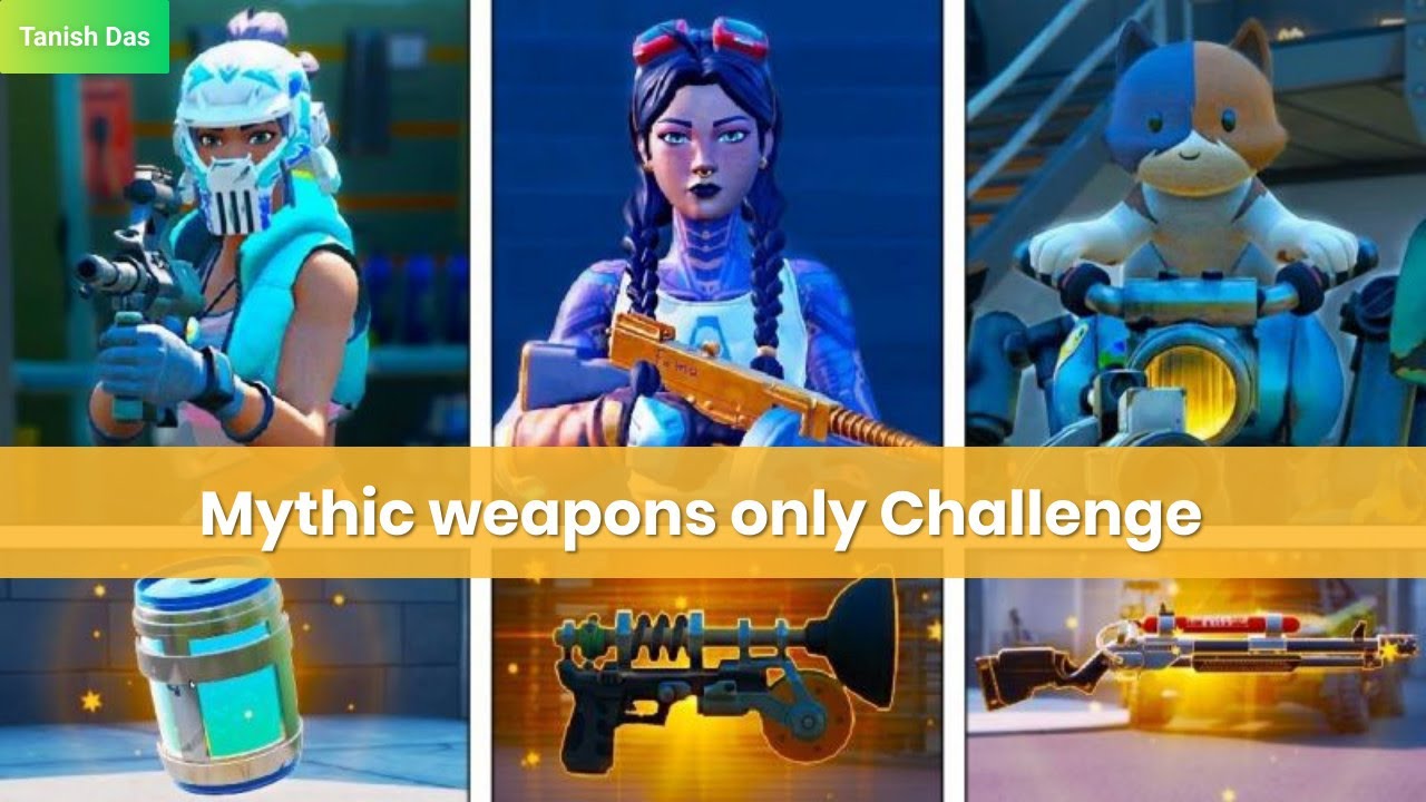I tried to do the mythic only challenge.... - YouTube