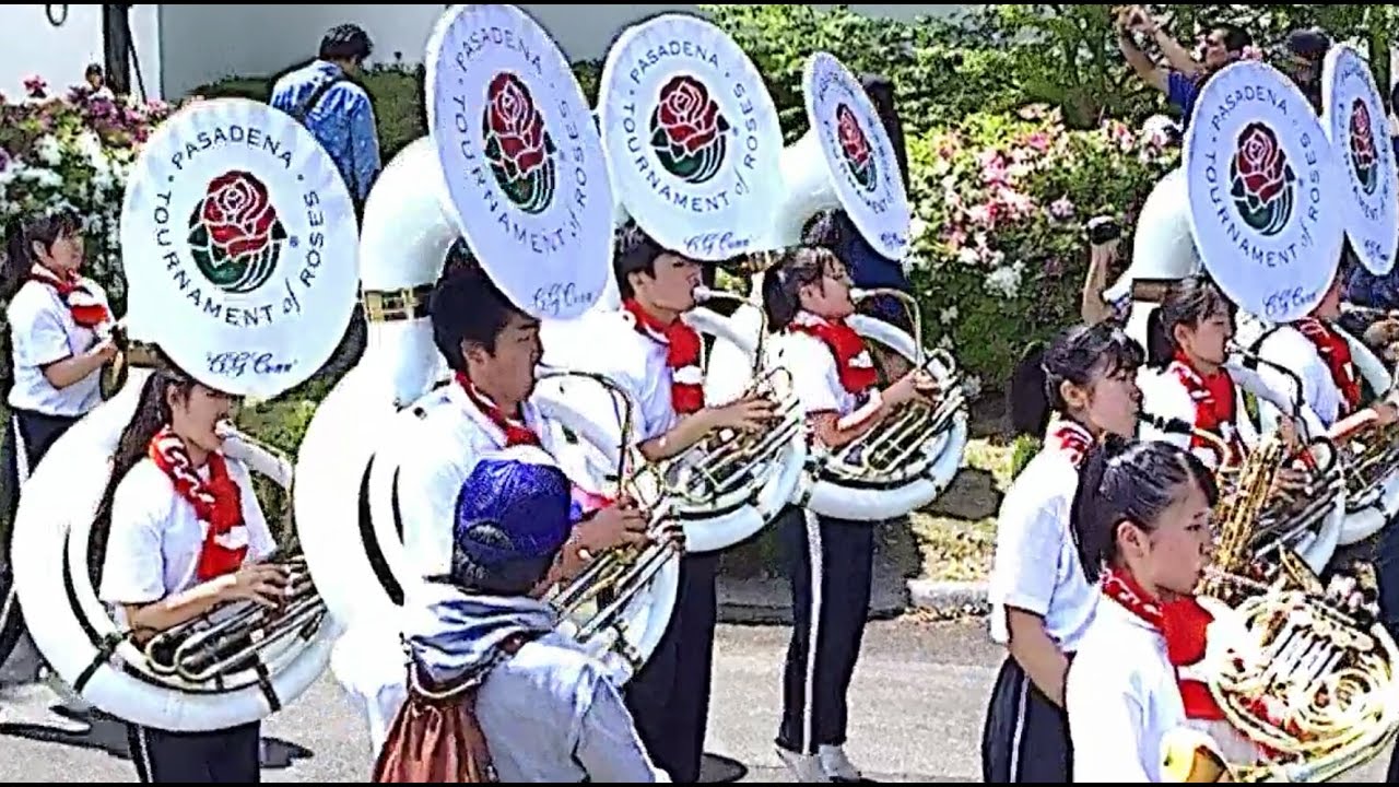 【ROSE PARADE 2018】Kyoto Tachibana Senior High School Marching Band ...