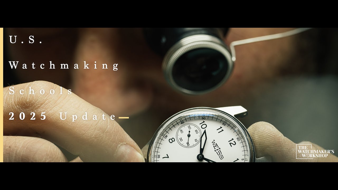 American Watchmaking Schools 2025 Update - YouTube