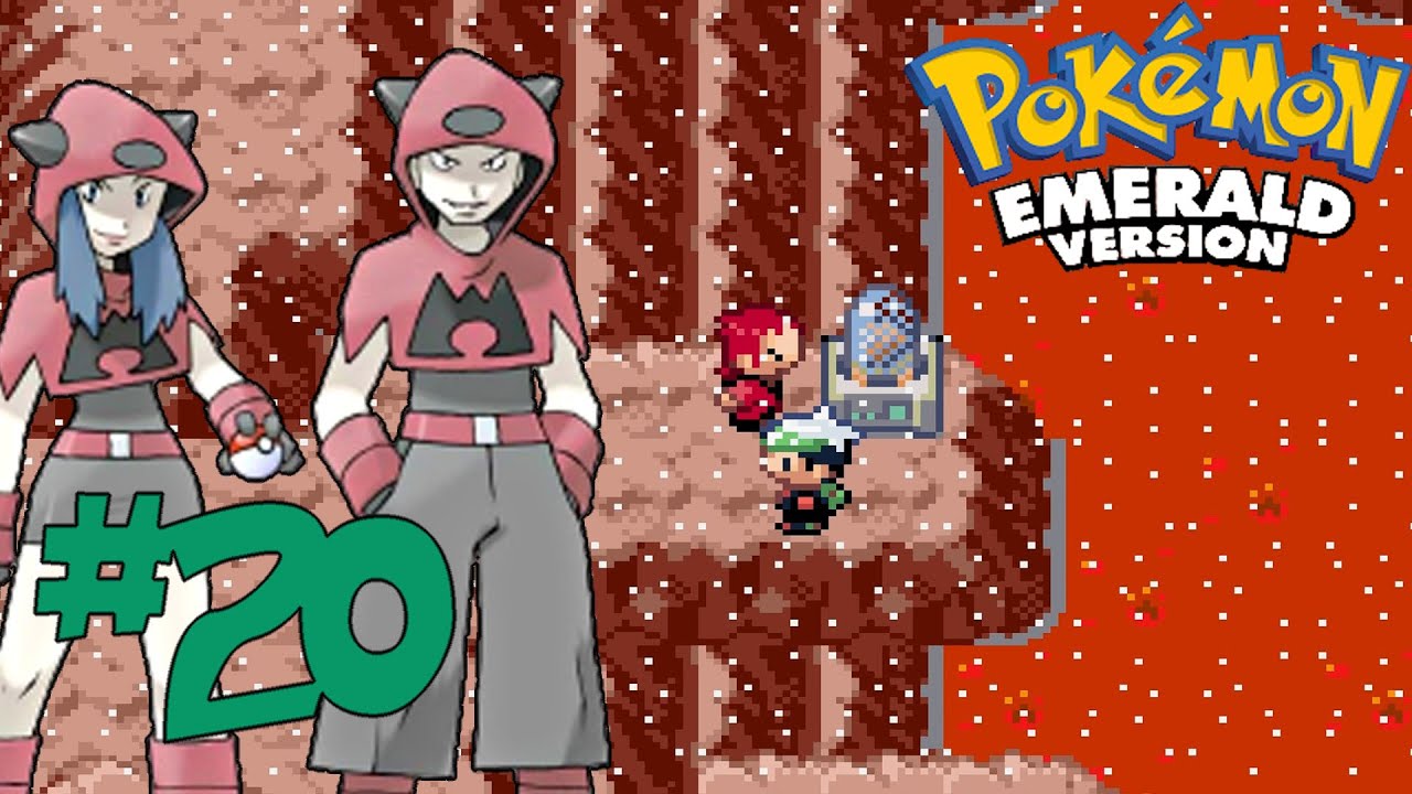 Pokémon Emerald Version: Team Magma at Mt Chimney #20 - YouTube