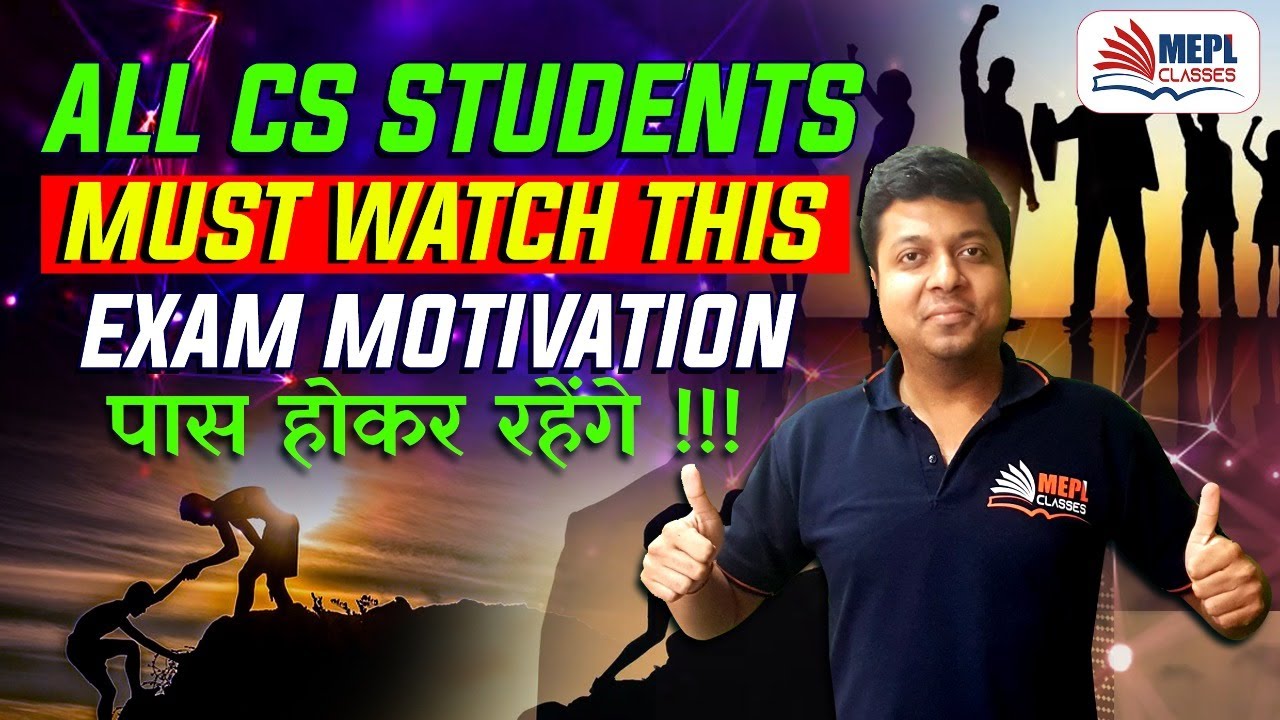 CS Exam Motivation | All CS Students Must Watch This | Mohit Agarwal ...