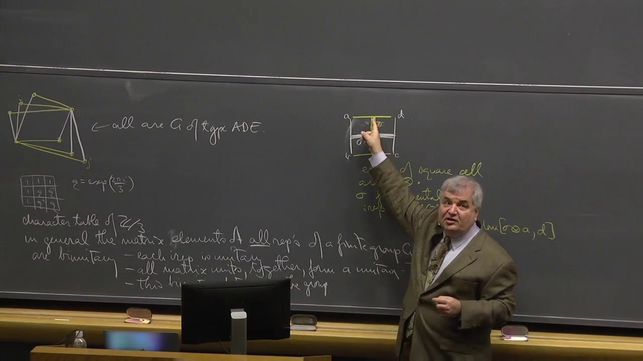 L18 Adrian Ocneanu Harvard Physics 267 2017 10 16 - YouTube