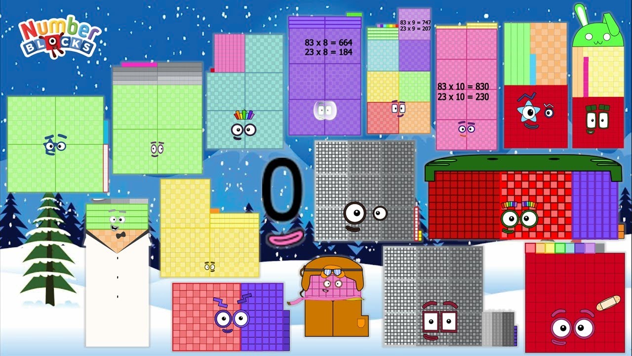 UNLOCKS Numberblocks Skip Counting By 83 Learn To Count UNLOCKS Numberblocks Skip Counting By 83 Learn To Count