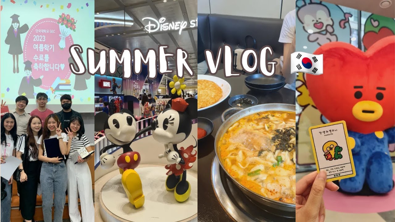 𝐊𝐨𝐫𝐞𝐚 𝐃𝐢𝐚𝐫𝐢𝐞𝐬 🇰🇷🎓 : speaking contest, graduation, summer semester, bt21 ...