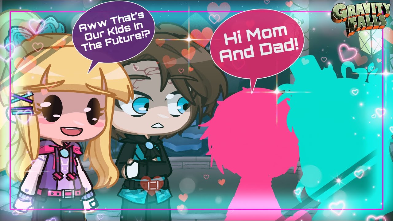 Reverse Dipper And Pacifica Meets Their Future Kids ~ Gacha + Gravity ...