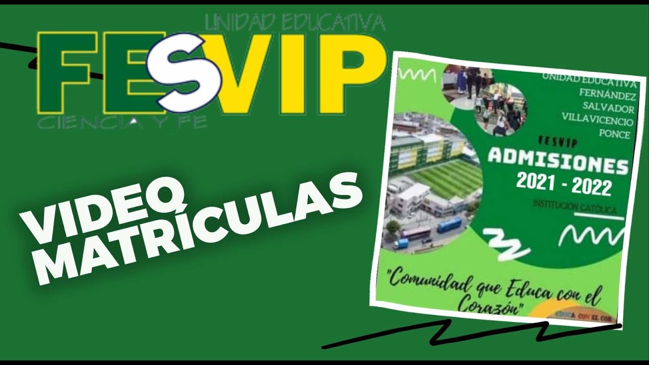 PROCESO DE MATRICULAS FESVIP - YouTube