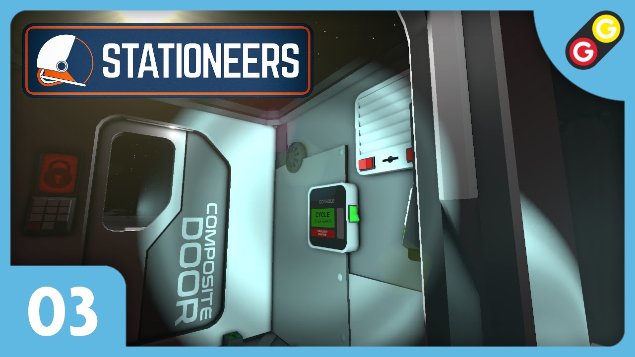 Stationeers #03 On fabrique le sas de notre première base ! [FR] - YouTube