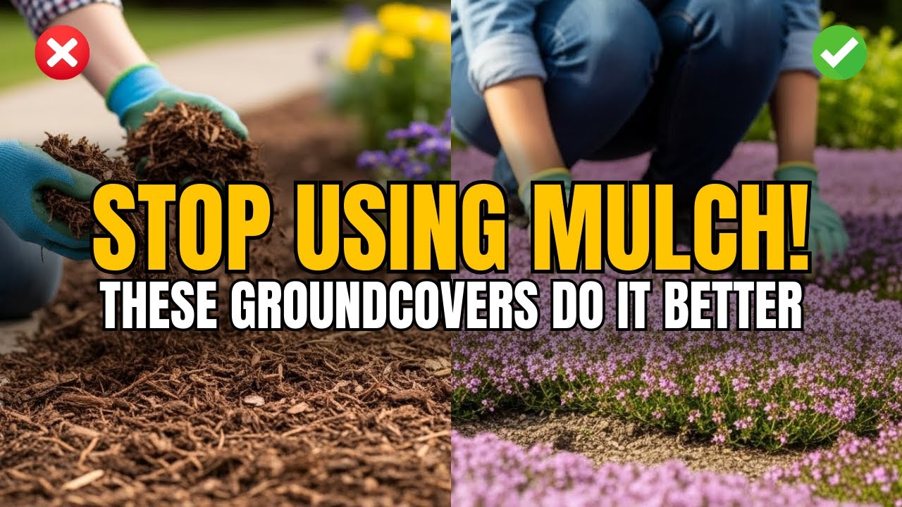 7 Groundcovers That Replace Mulch Naturally and Look Even Better! - YouTube