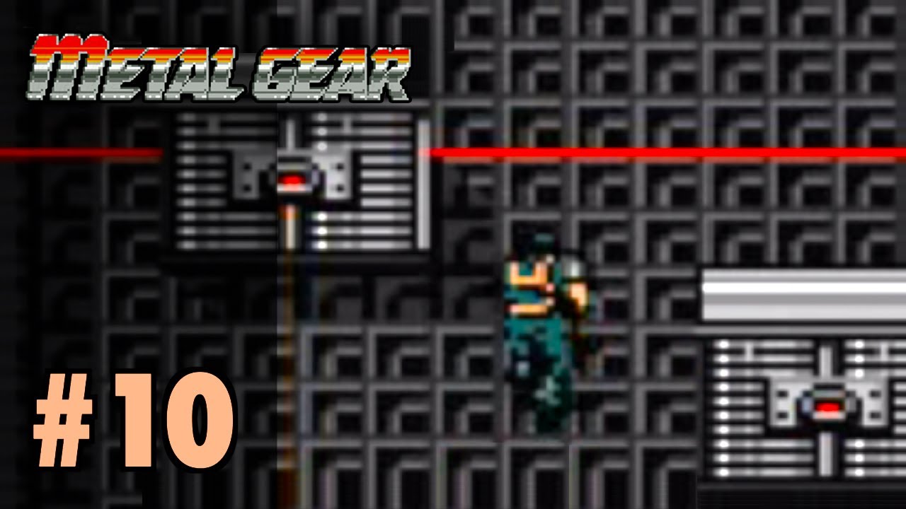 Metal Gear (1987) | MSX2 | Part 10: Rooftop Run - YouTube