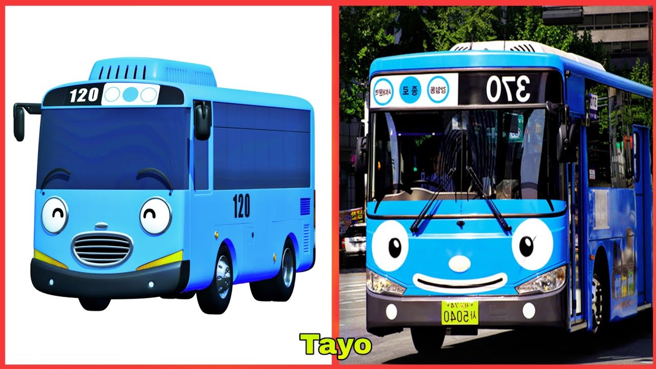 Tayo The Little Bus Characters In Real Life Part 6 | All Characters ...