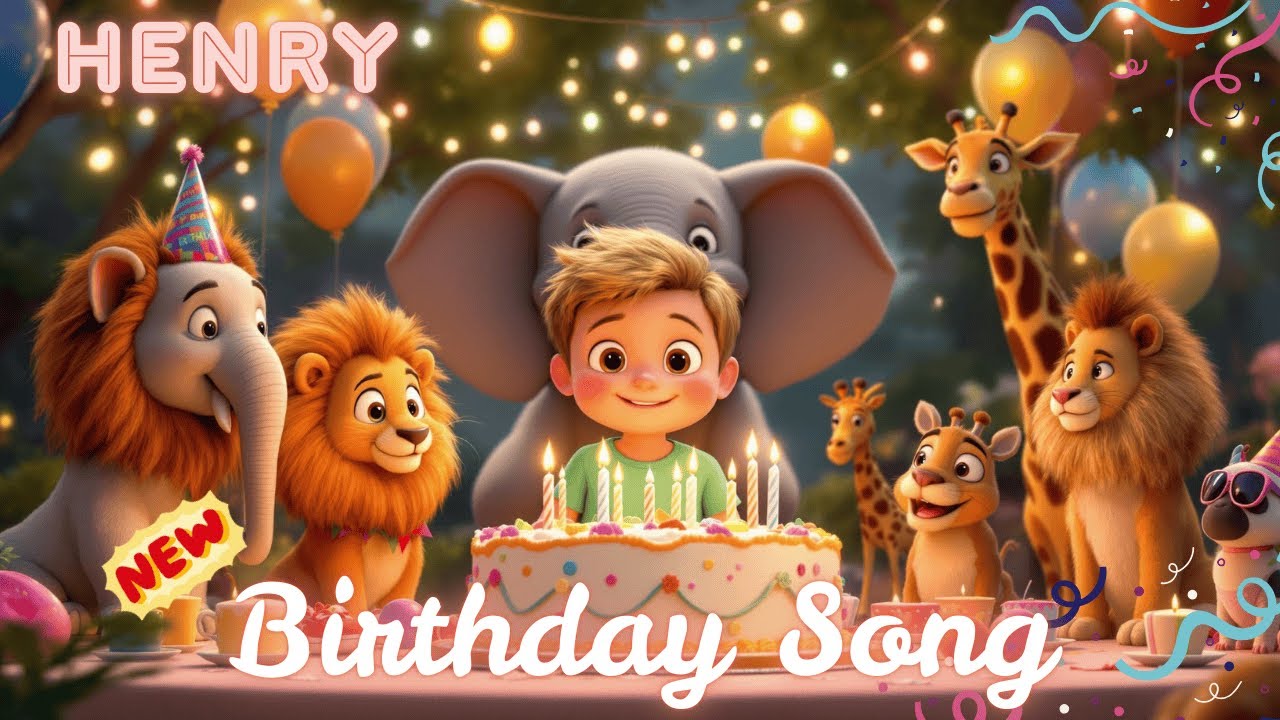 🎉 Henry Happy Birthday New Song 🎶 | Henry Name Song | Happy Toons TV ...
