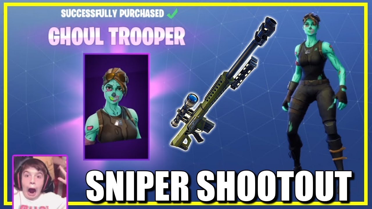 Using GHOUL TROOPER In SNIPER SHOOTOUT - NinjaFury - YouTube