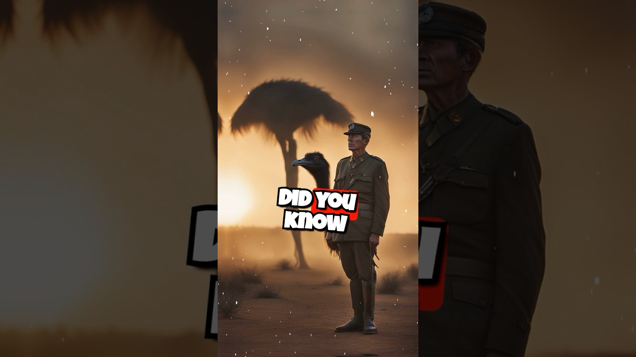 The Great Emu War of 1932: When Soldiers Faced Off Against Birds - YouTube