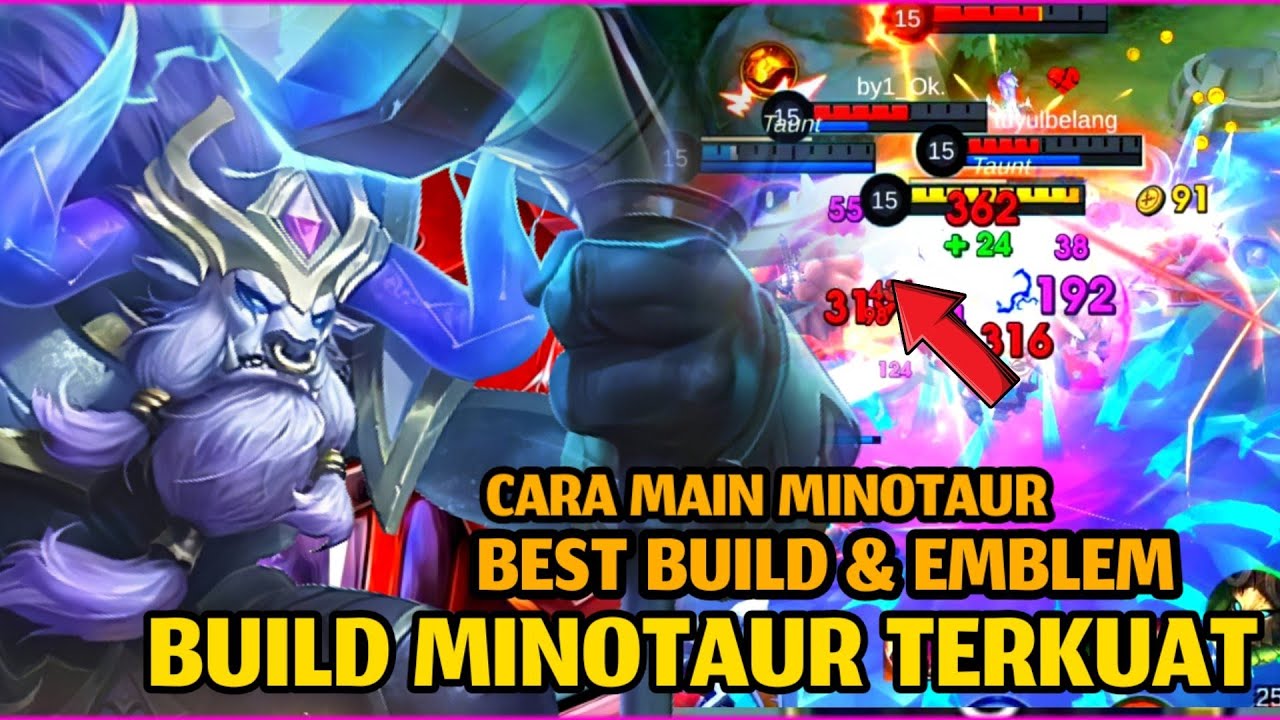 BEST BUILD MINOTAUR 2024! MINOTAUR TERKUAT MLBB - YouTube