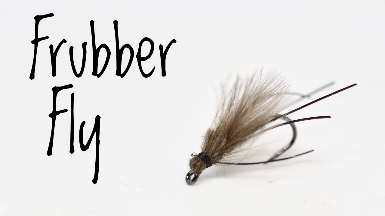 Frubber Fly - Dry Fly Tutorial - YouTube