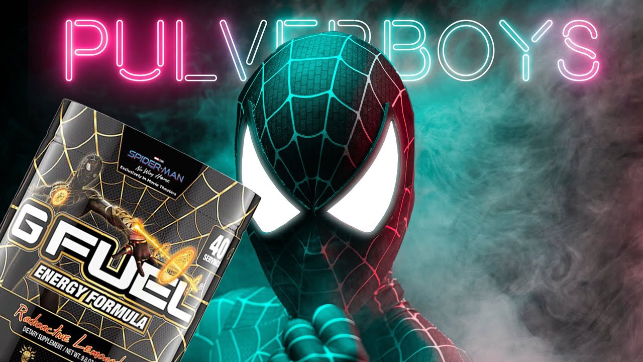 RADIOACTIVE LEMONADE - The Spiderman Flavor (GFUEL) - YouTube