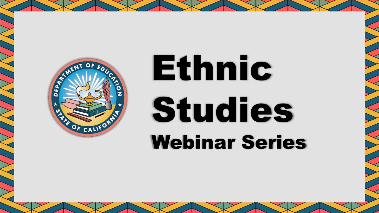 Ethnic Studies Virtual Classroom: African American Studies, July 7 ...