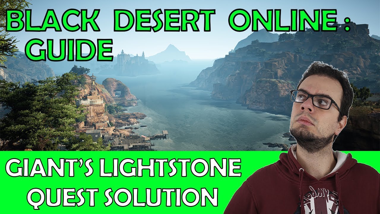 Black Desert Online: Giant's Lightstone QUEST SOLUTION - ENG/ITA - YouTube