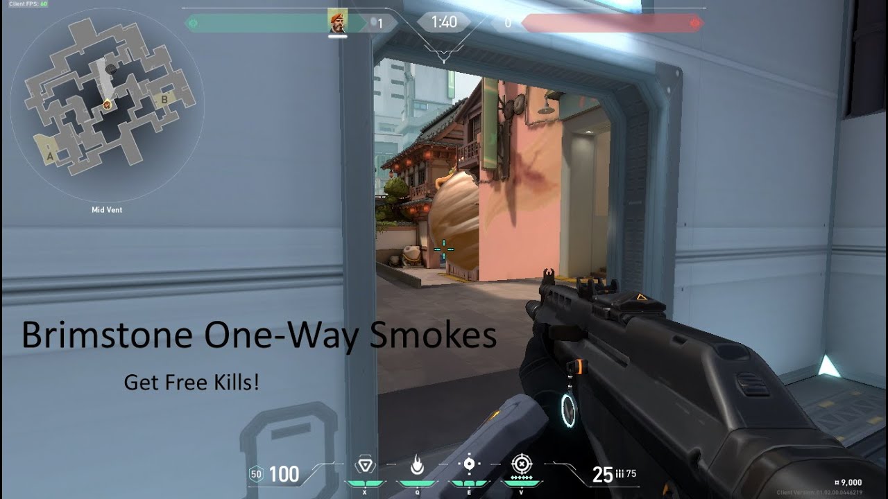 Brimstone One Way Smokes for All Maps - YouTube