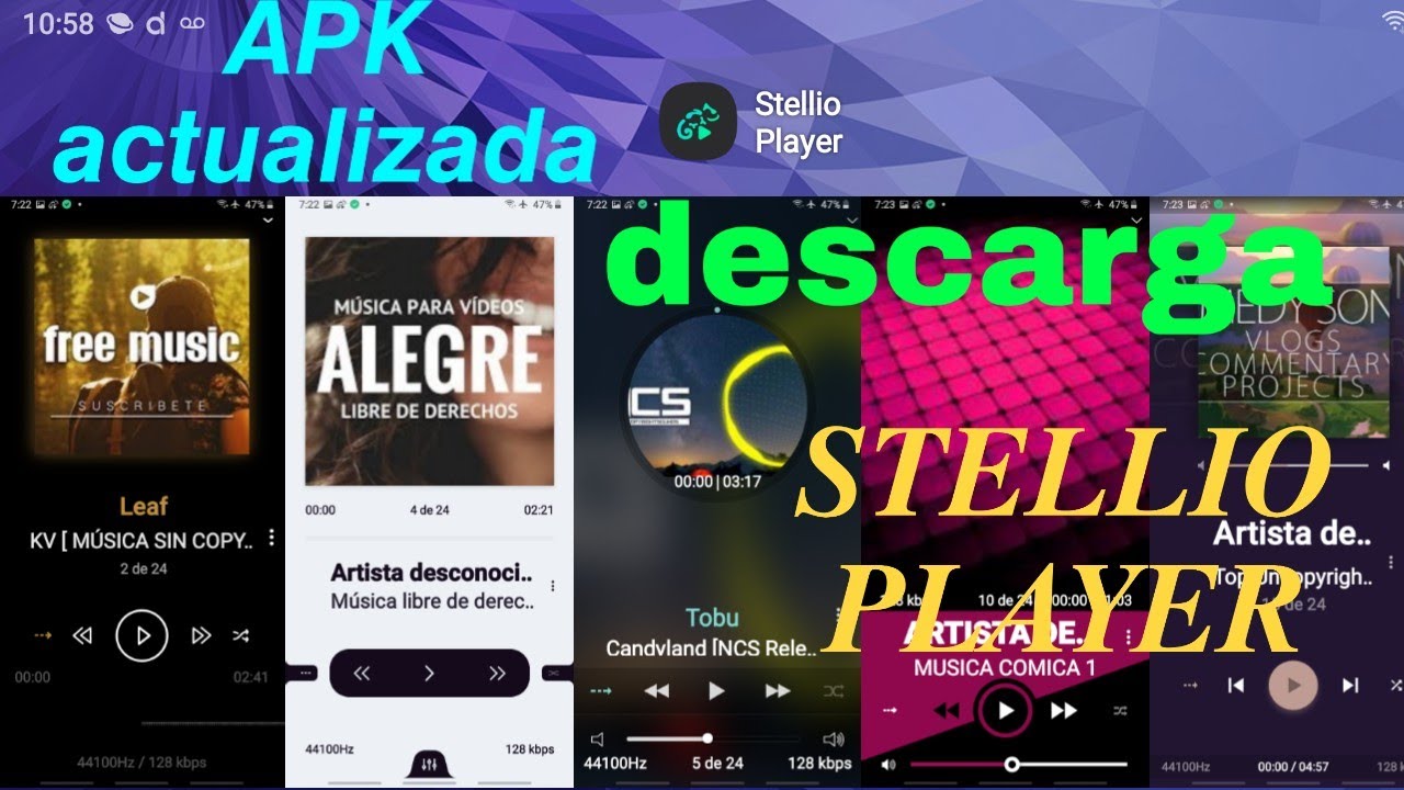 descarga stellio player PRO - YouTube