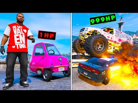 Ace2k7: Upgrading Smallest To Biggest Valentine's Day Cars in GTA 5!