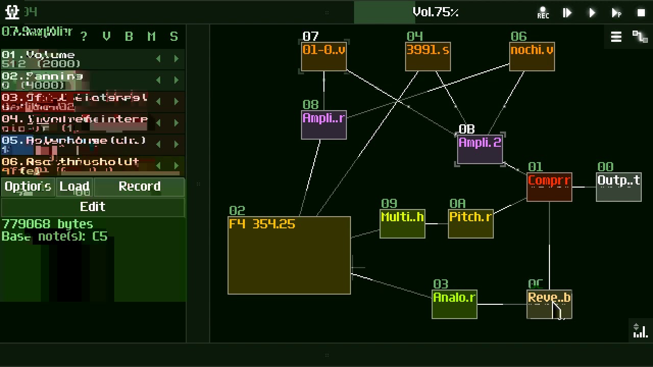 New features in SunVox 1.9.6 (Pitch Detector) - YouTube