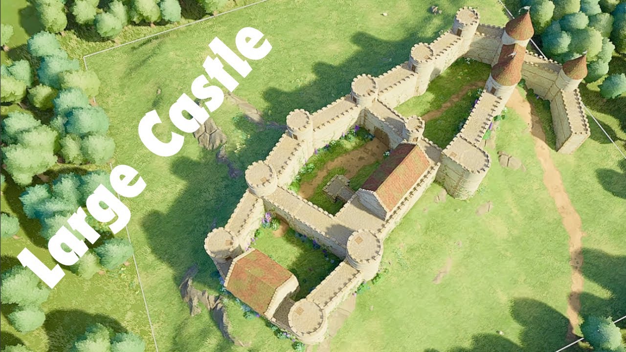 Large Castle, Tiny Glade Part 1 - YouTube