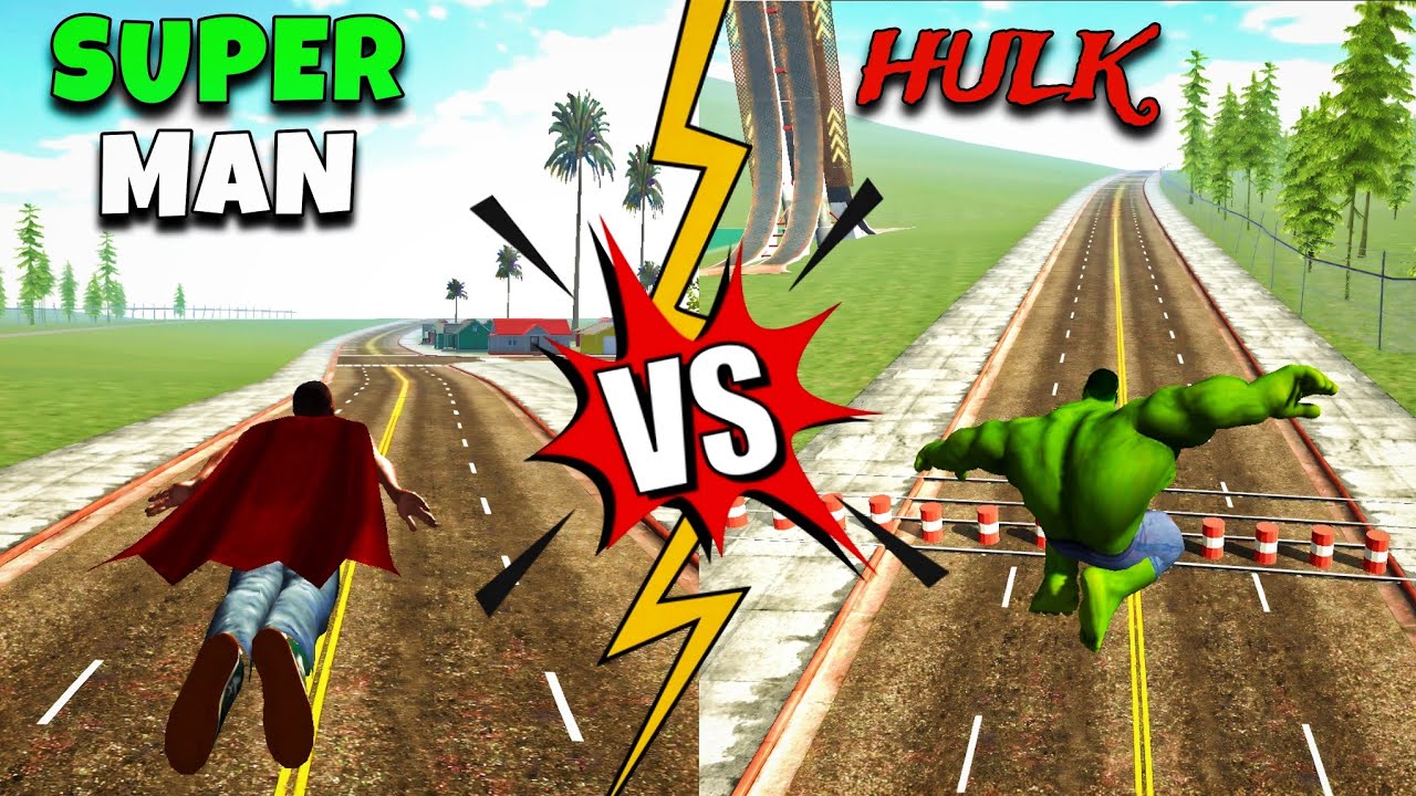 HULK POWER VS SUPER MAN POWER 👊 WHICH POWER IS THE BEST POWER 💥 ...