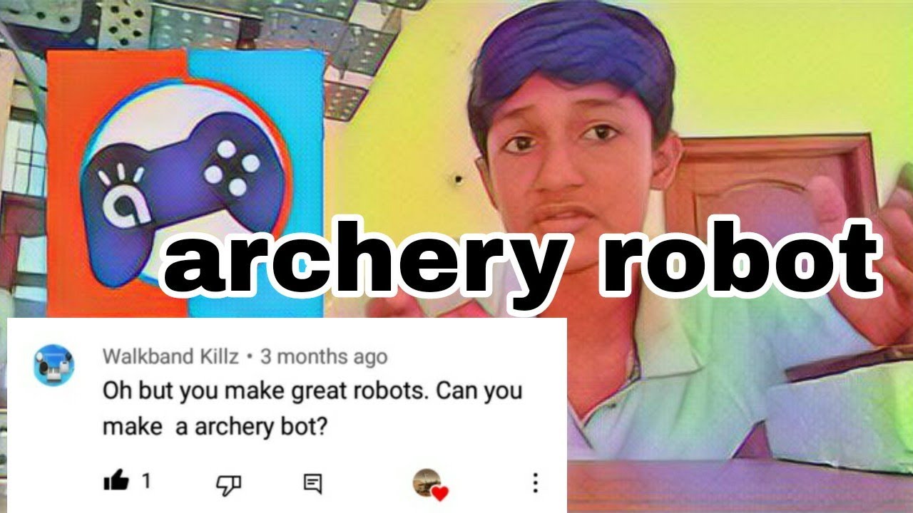 Archery robot with avishkaar kit on subscriber demand // by Shubham ...