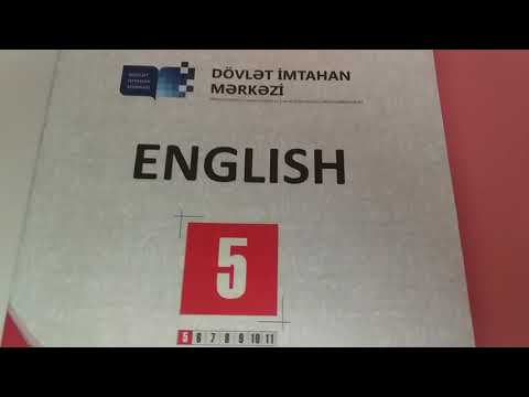 Ingilis dili 5 sinif dim testib cavablar|unit 5| B varianti❤