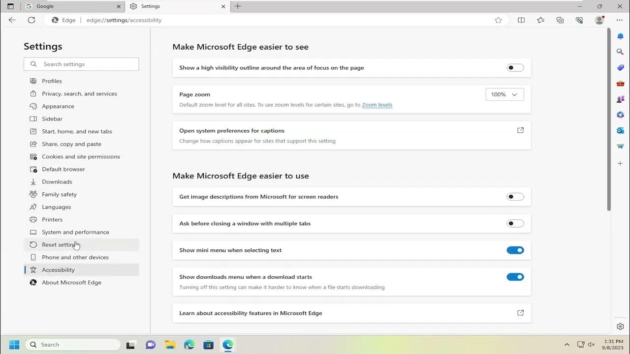 Show a Outline Around the Area of Focus/Search Boxes on Microsoft Edge ...