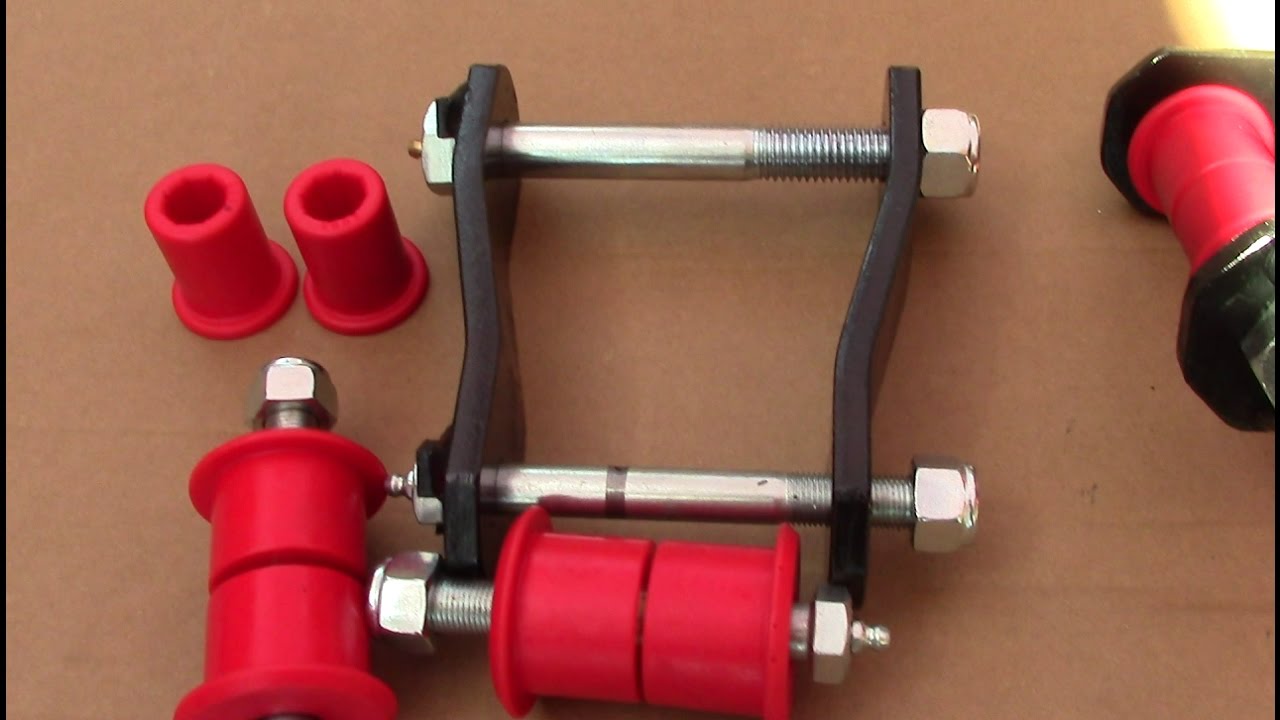 Making Leaf Spring Shackles With Solar Power - YouTube