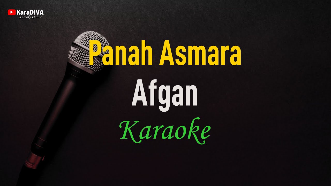 Afgan - Panah Asmara (Karaoke) - YouTube
