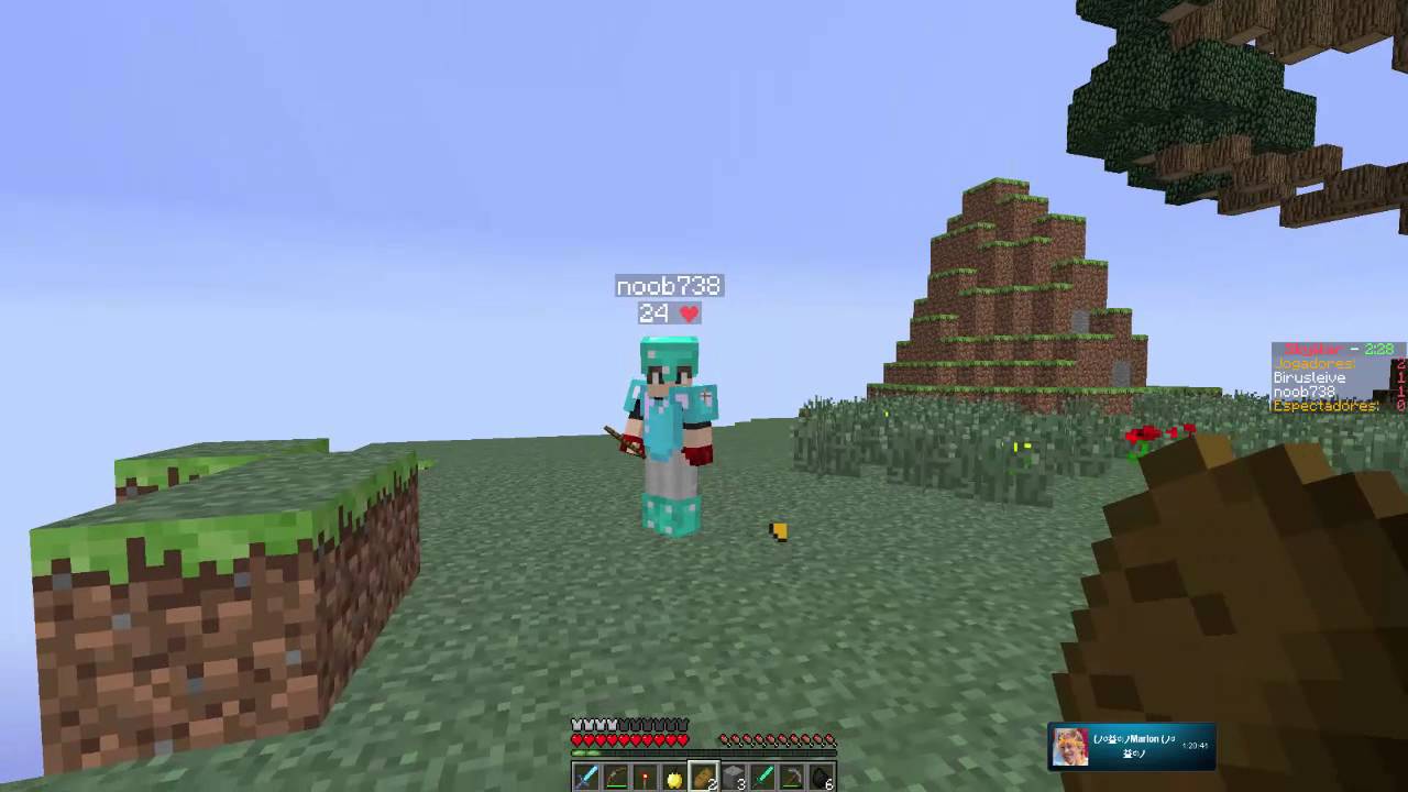 MINECRAFT SKYWAR - KIRI KI KIRI ÉPICO (ft NoobGamer) - YouTube
