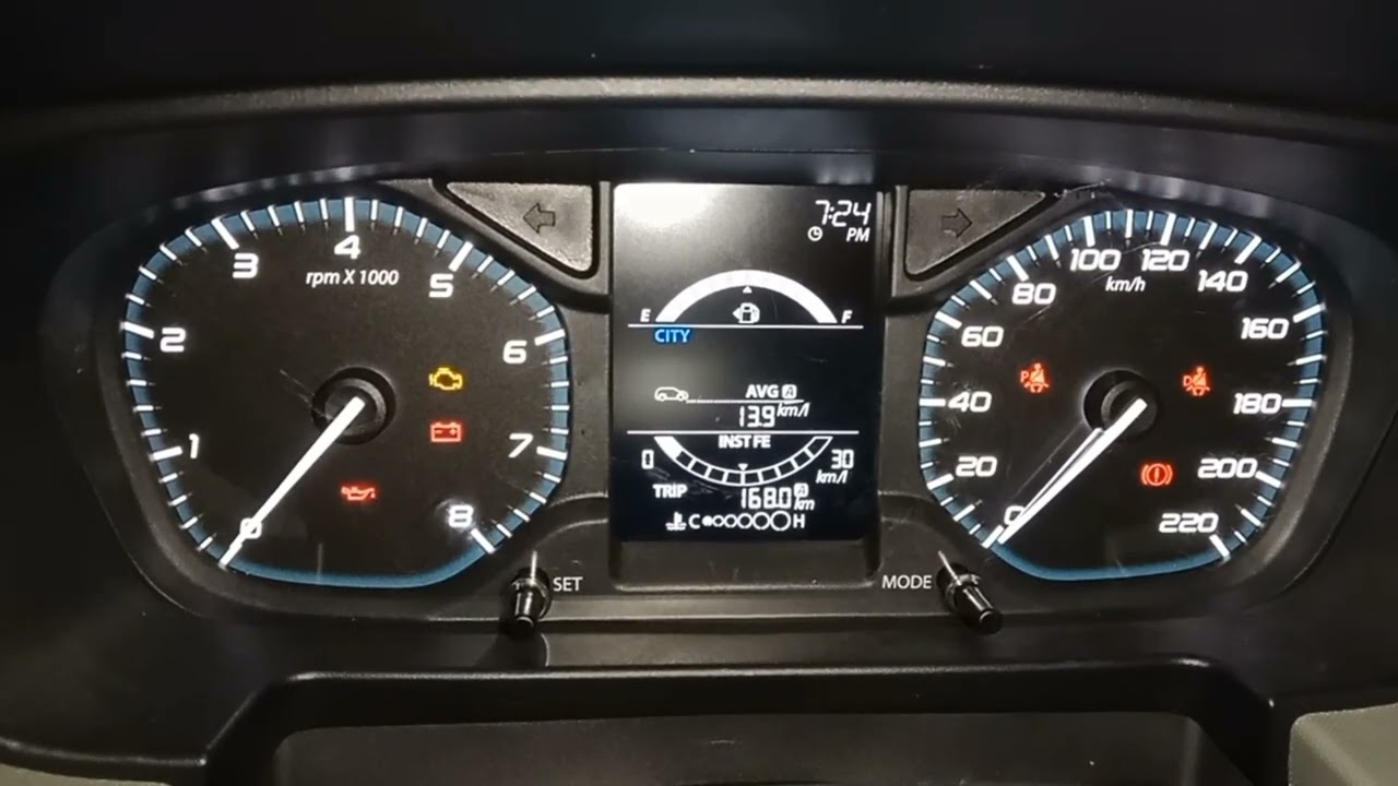 TATA PUNCH 🔥🔥 जानिए PUNCH के instrument cluster में क्या क्या जानकारी ...