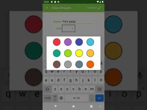 VacApp - Tutorial 2 - Etiquetas y selección multiple