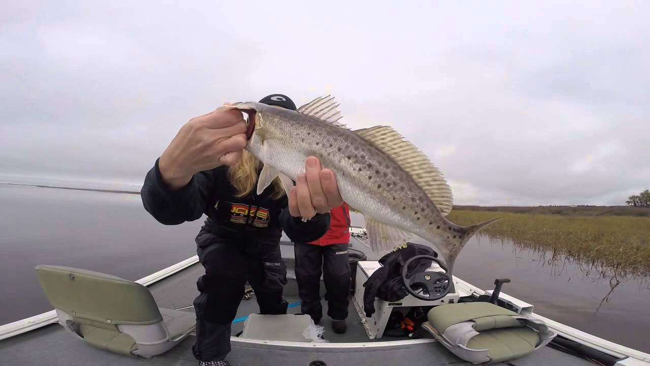 JTodd & Emily Trout fishing - YouTube