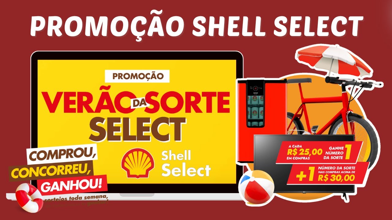 PROMOÇÃO SHELL SELECT | VERÃO DA SORTE SELECT - Dezenas de prêmios toda ...