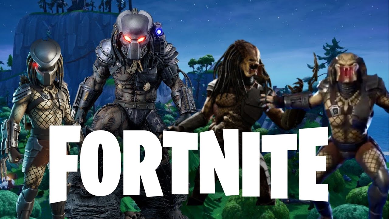 The Whole Squad Of Predators (FORTNITE) (VICTORY ROYALE) - YouTube