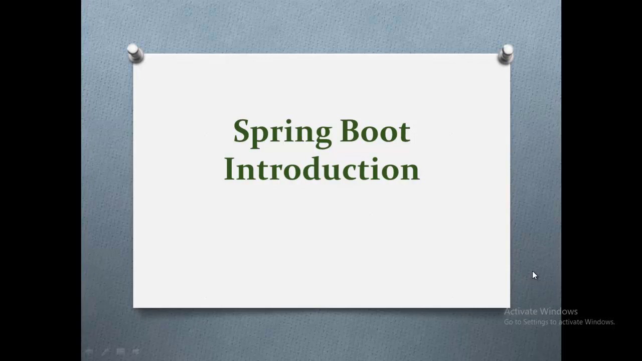 Spring Boot Introduction - Arabic [بالعربي] - YouTube